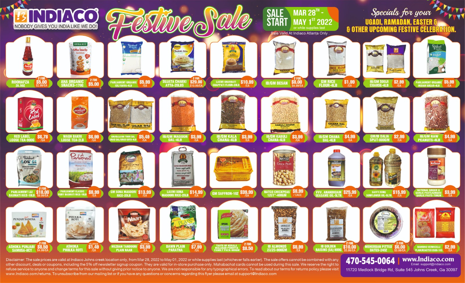 Festive Sale – Atlanta – Welcome to IndiaCo